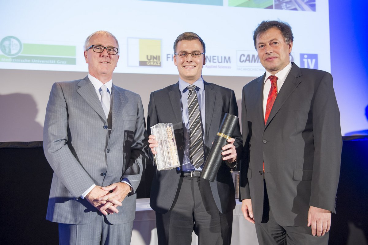 Dr. Martin Leitner erhält den Universitätsforschungspreis de